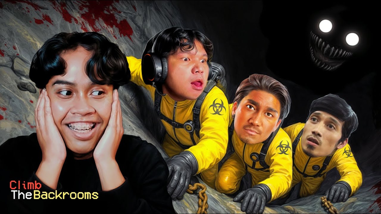 UKILLER KENA TOLONG! 🫡TEAM KEMUT TERPERANGKAP - Climb the backrooms ...