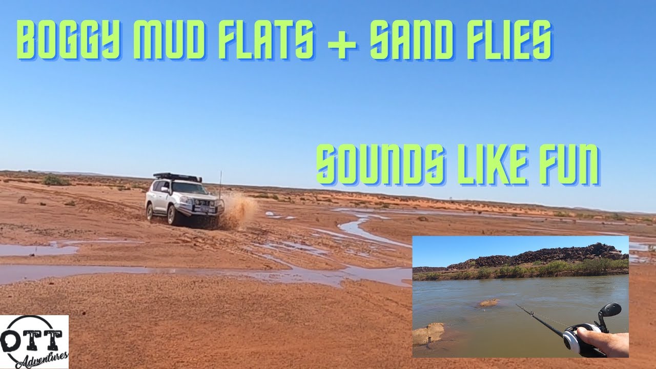 Mudflats, big tides, sandflies all in search of a remote boat ramp - YouTube