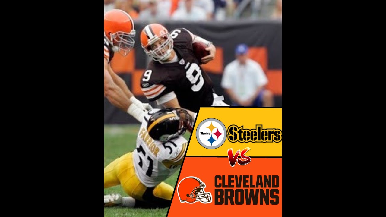 Mike Tomlin first game as head coach! Pittsburgh Steelers vs Cleveland ...