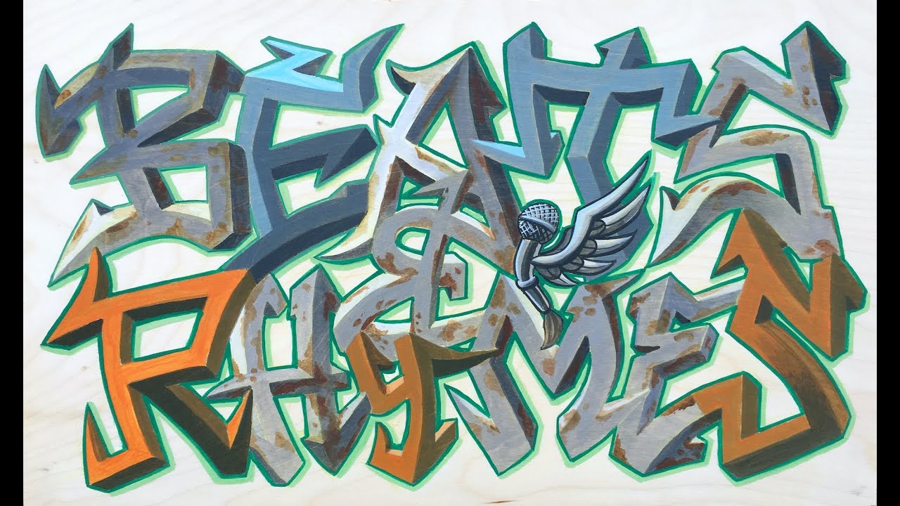 Osdorp Posse - Beats en Rijms (Def P painting "Beats & Rhymes") - YouTube