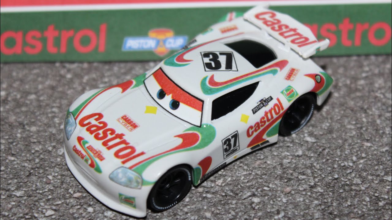 Disney Cars Next-Gen Castrol Oil Piston Cup Racer #37 (1997 TOM Toyota ...