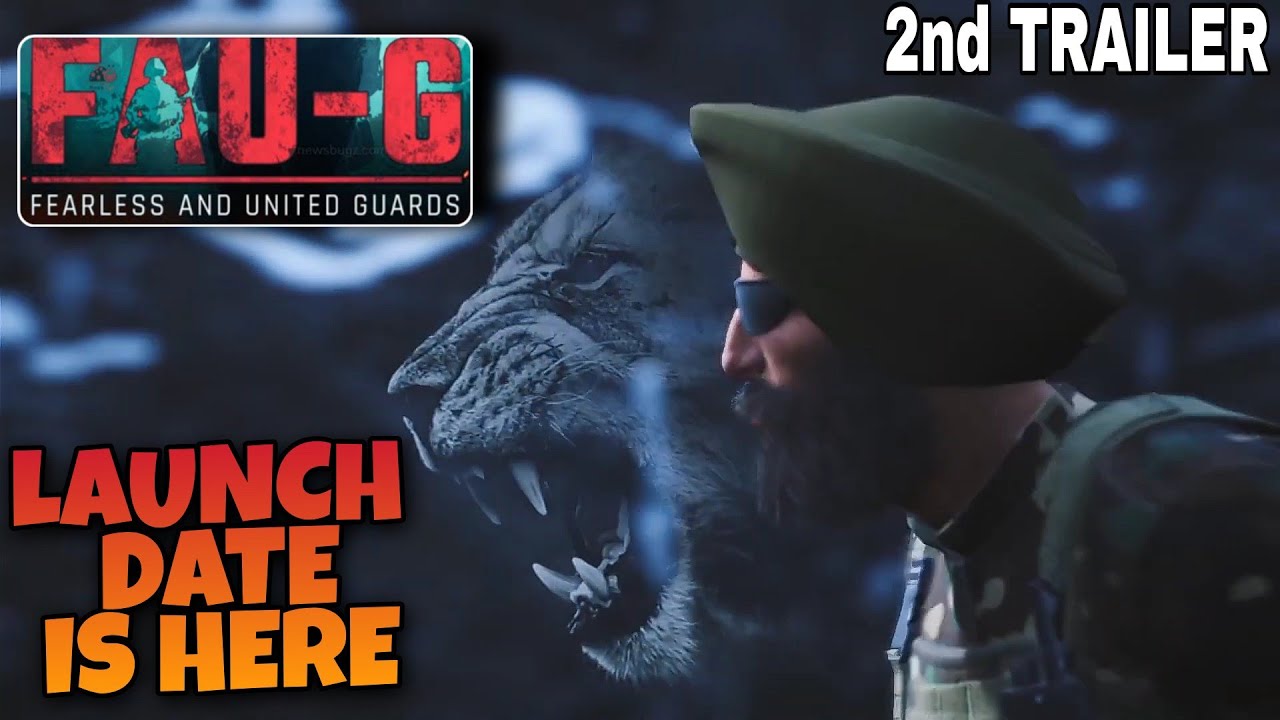 FAU-G LAUNCH DATE IS HERE | Faug Game 2nd Trailer - Faug Release Date ...