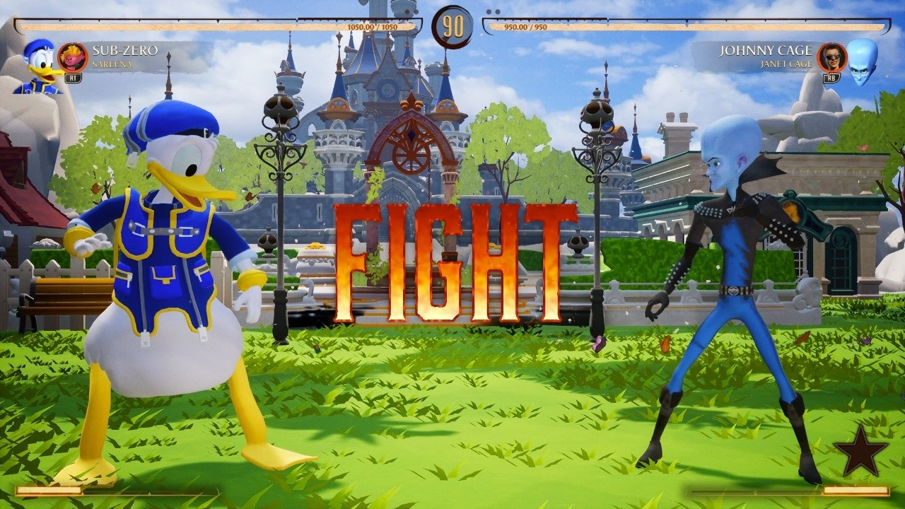 Donald Duck Vs MegaMind - Mortal Kombat 1 - YouTube