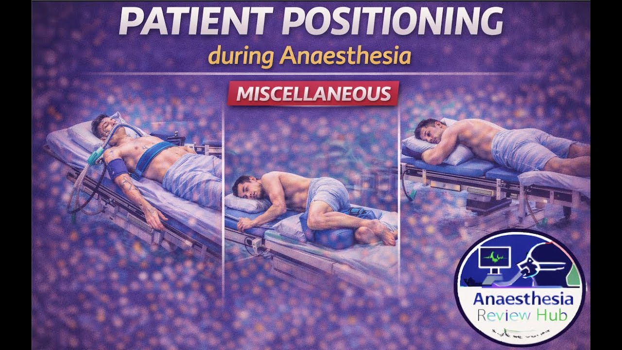 Patient Positioning During Anaesthesia | Miscellaneous | Anaesthesia ...