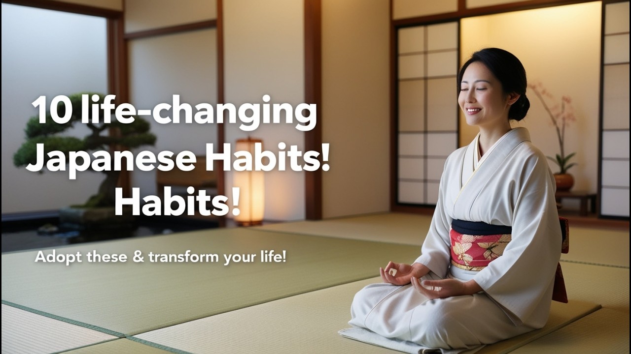 10 Magical Japanese Habits That Will Instantly Change Your Life! - YouTube