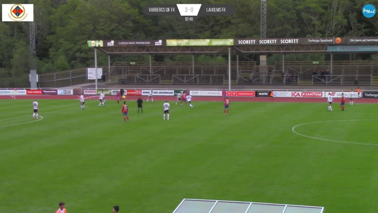 Varbergs GIF FK - Laholms FK - YouTube