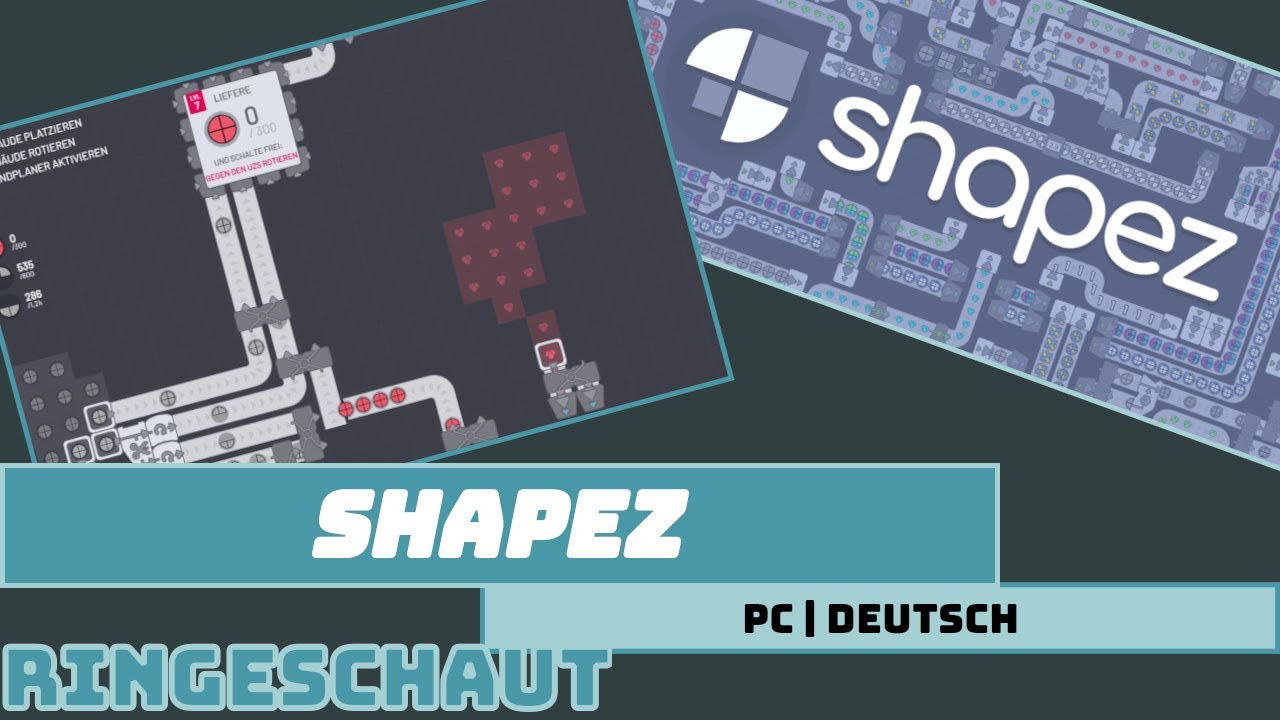 Fabrik der Förmchen - SHAPEZ (PC) [RinGeschaut] - YouTube