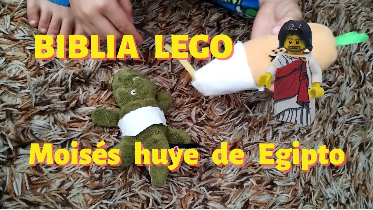 Biblia Lego Éxodo 2:11-2:25 (Moisés huye de Egipto Proyecto Josías ...