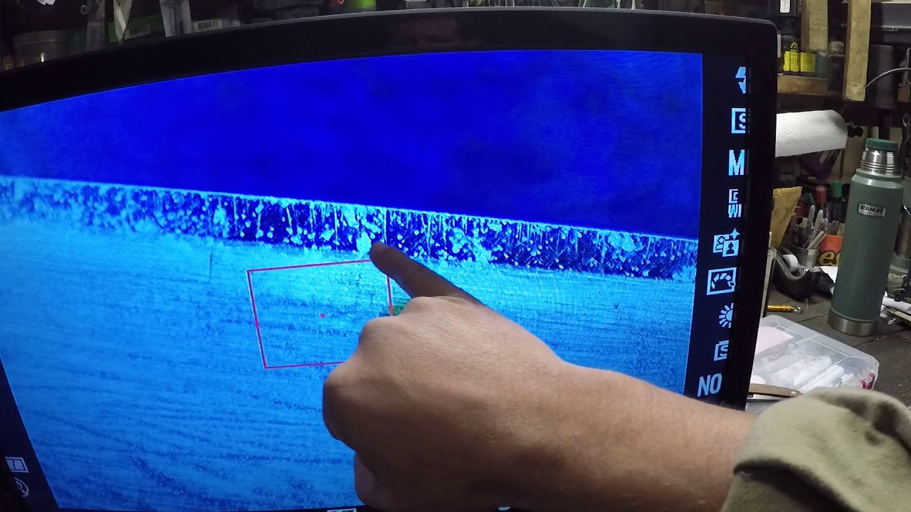 under the microscope post shave stropping - YouTube