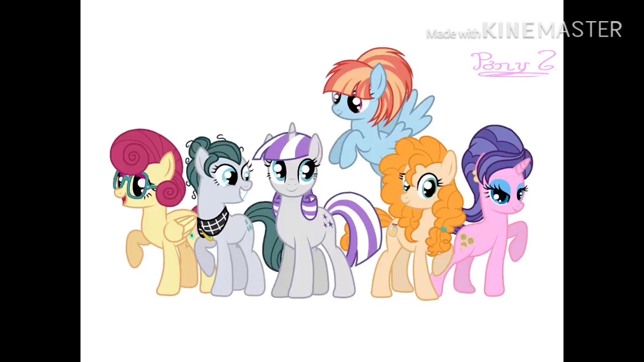 MLP (BaseEdit) Mane 6 Mothers - YouTube