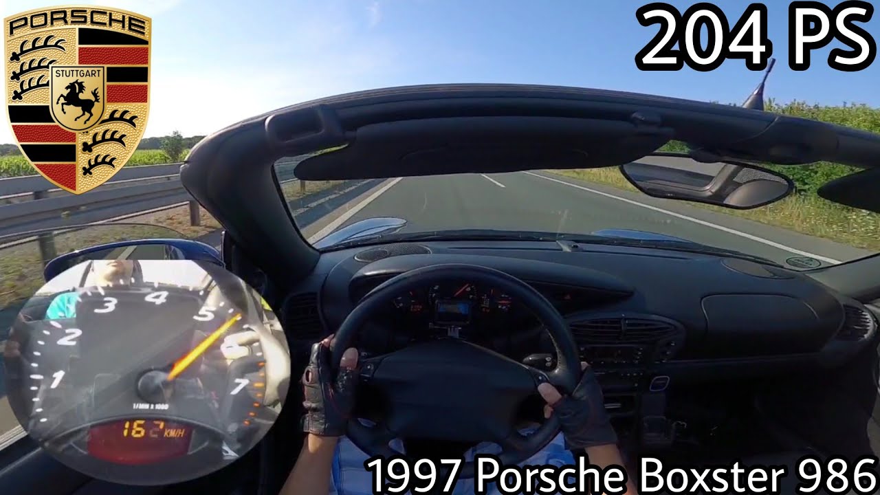 1997 Porsche Boxster 986 Tiptronic 2.5 l (204 PS) POV Testdrive ...