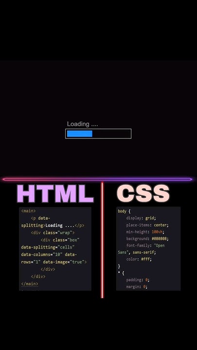 Create attractive loader using CSS #codeinvent - YouTube