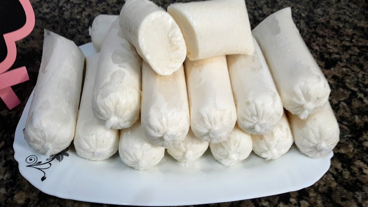 Picolé gourmet de tapioca uma delícia . E nesse calor cai super bem 🥵 ...