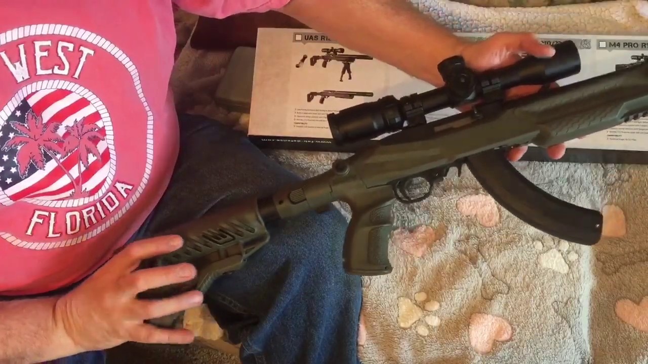 Ruger 10/22 FAB Folding Stock Israeli Made Tactical Goodness - YouTube