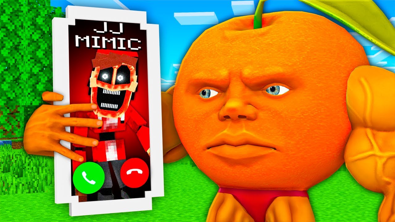 JJ MIMIC call UDIN DIN DIN DUN in Minecraft - Maizen Animation - YouTube