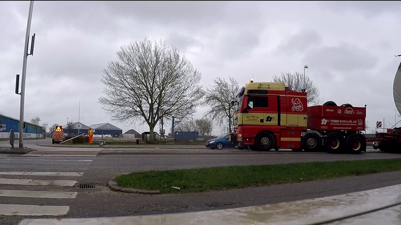 Torben Rafn Heavy Haul - Wind turbine - YouTube