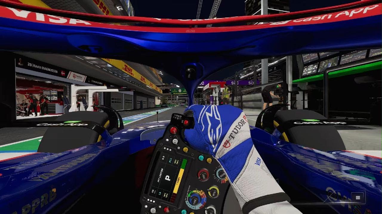 F1 24 learning to drive without tracton control day1 - YouTube