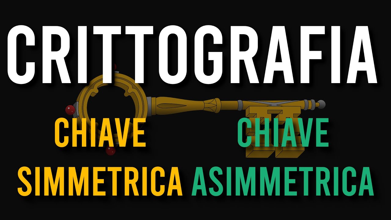 Crittografia a chiave simmetrica e crittografia a chiave asimmetrica ...