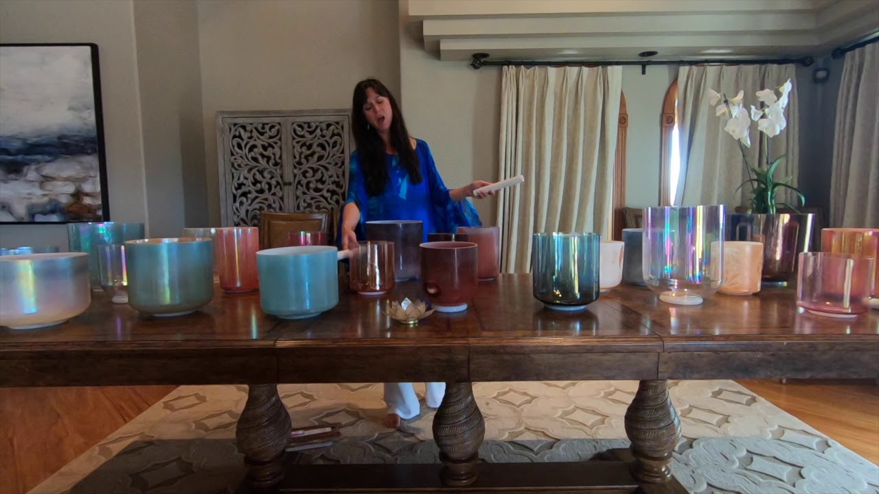 Crystal Singing Bowl Sound Healing Bath:Journey into the Mastery of You ...