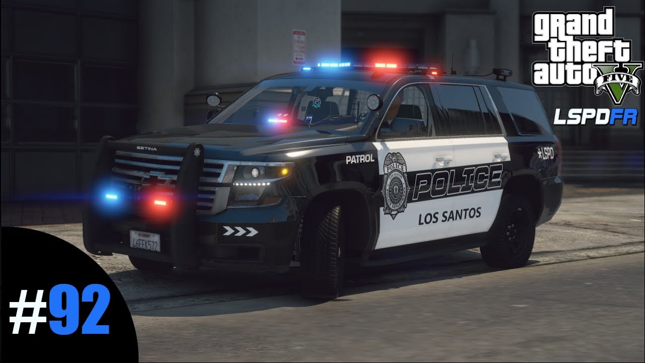 LSPD Valor Pack (2019 Tahoe) | LSPDFR | Patrol #92 (4K) - YouTube