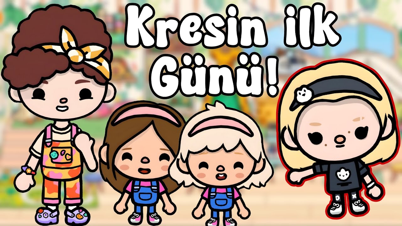 Nancy ve Darcy Kreşte 1. Bölüm! -Kreşin ilk günü- (Toca Boca World ...