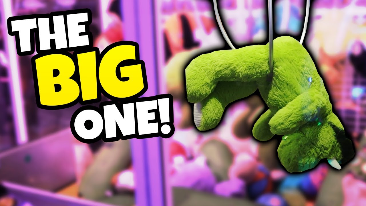 Can We Finally Conquer THE BIG ONE Claw Machine!? - YouTube