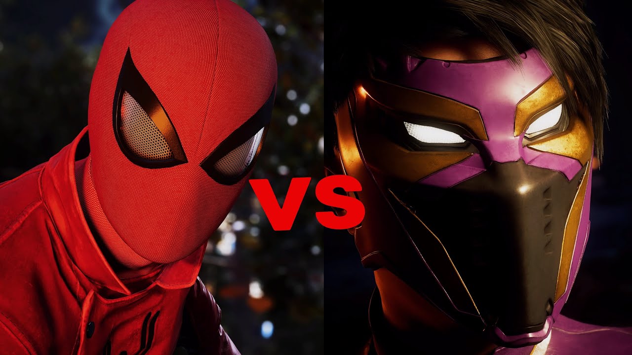 Peter vs Wraith in The Last Stand suit[Marvel's Spider-Man 2] - YouTube