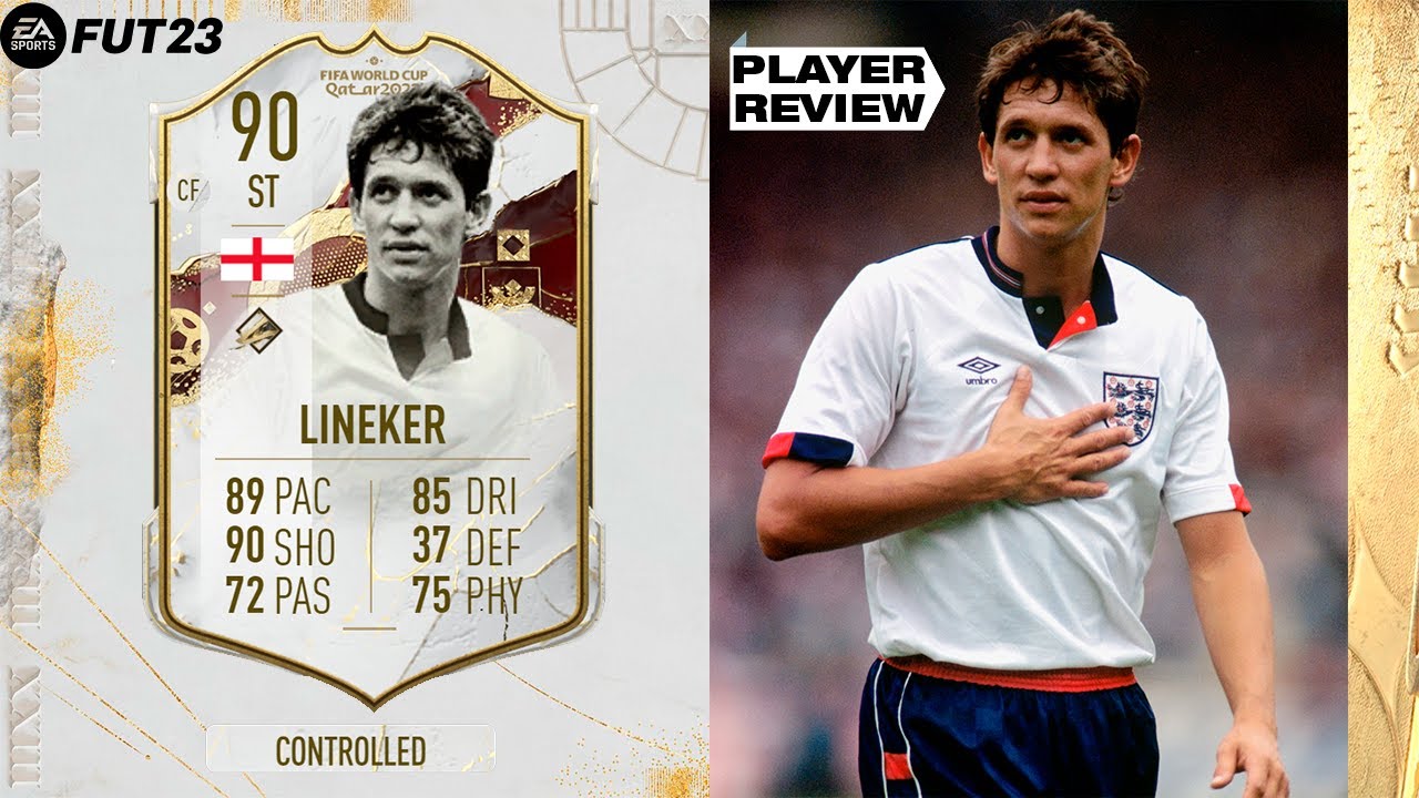 ¿Realmente es malo? – Gary Lineker WC Icono (90) – Review – FIFA 23 ...