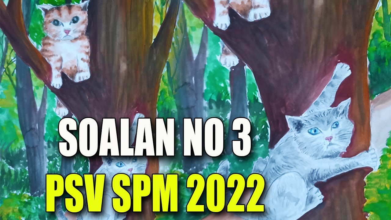 Soalan 3 | Pendidikan Seni Visual KERTAS 2 SPM 2022 | Anak Kucing ...