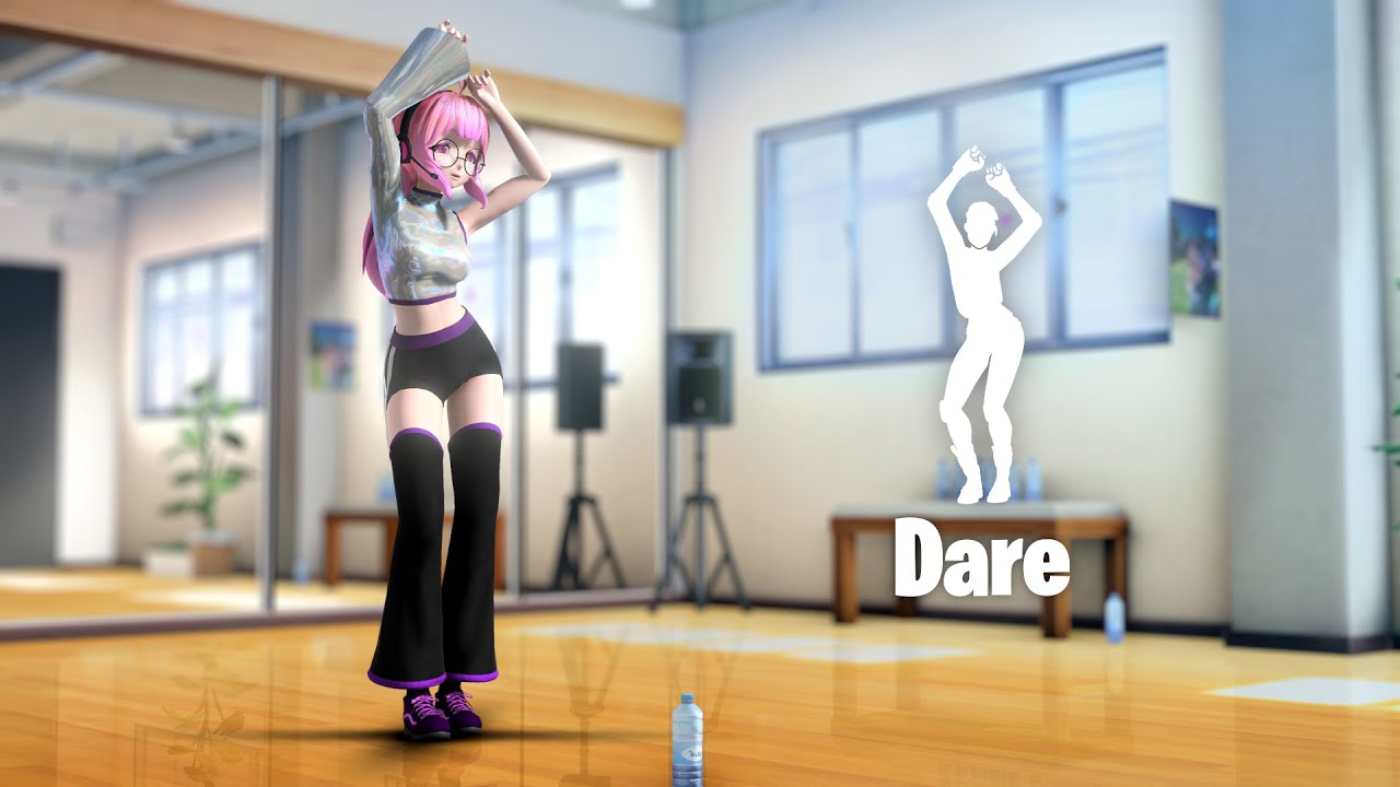 【MMD Fortnite】Dare (Motion DL) - YouTube
