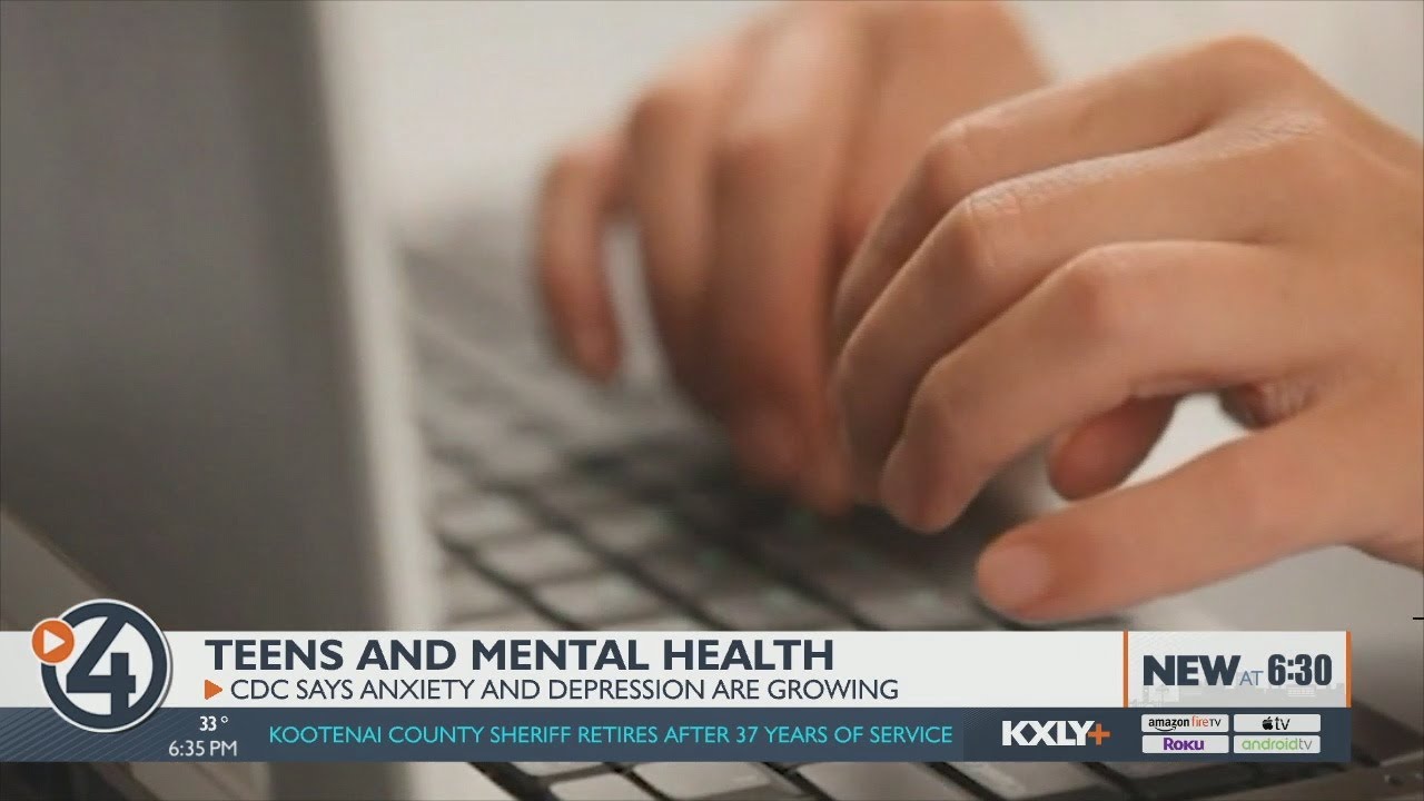 CDC says anxiety, depression growing among teens - YouTube