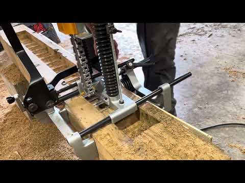 Makita chain mortiser - YouTube