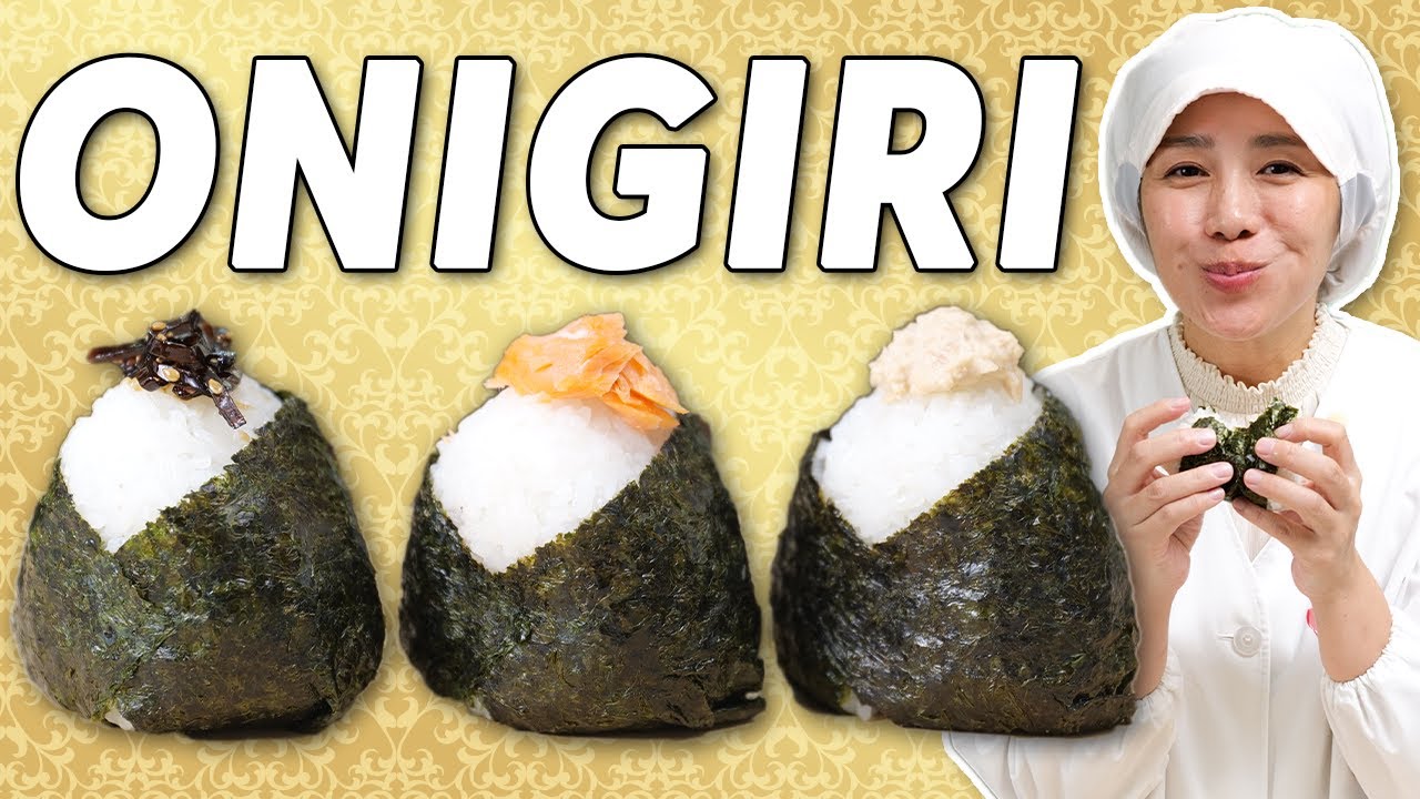 Discover Japan's Top 3 Onigiri Flavors | Aoi's Magical Recipes - YouTube