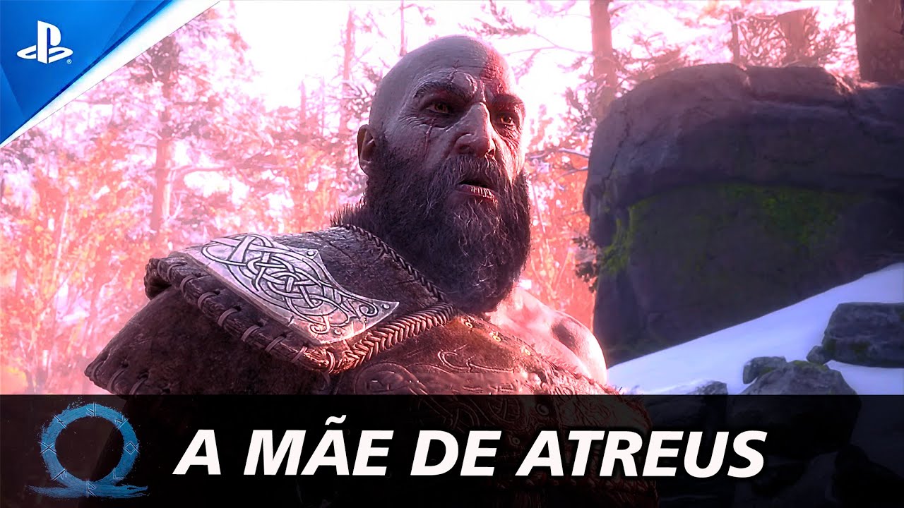 God of War Ragnarök - Em fim revelada FAYE MÃE DE ATREUS | PS5 4k ...