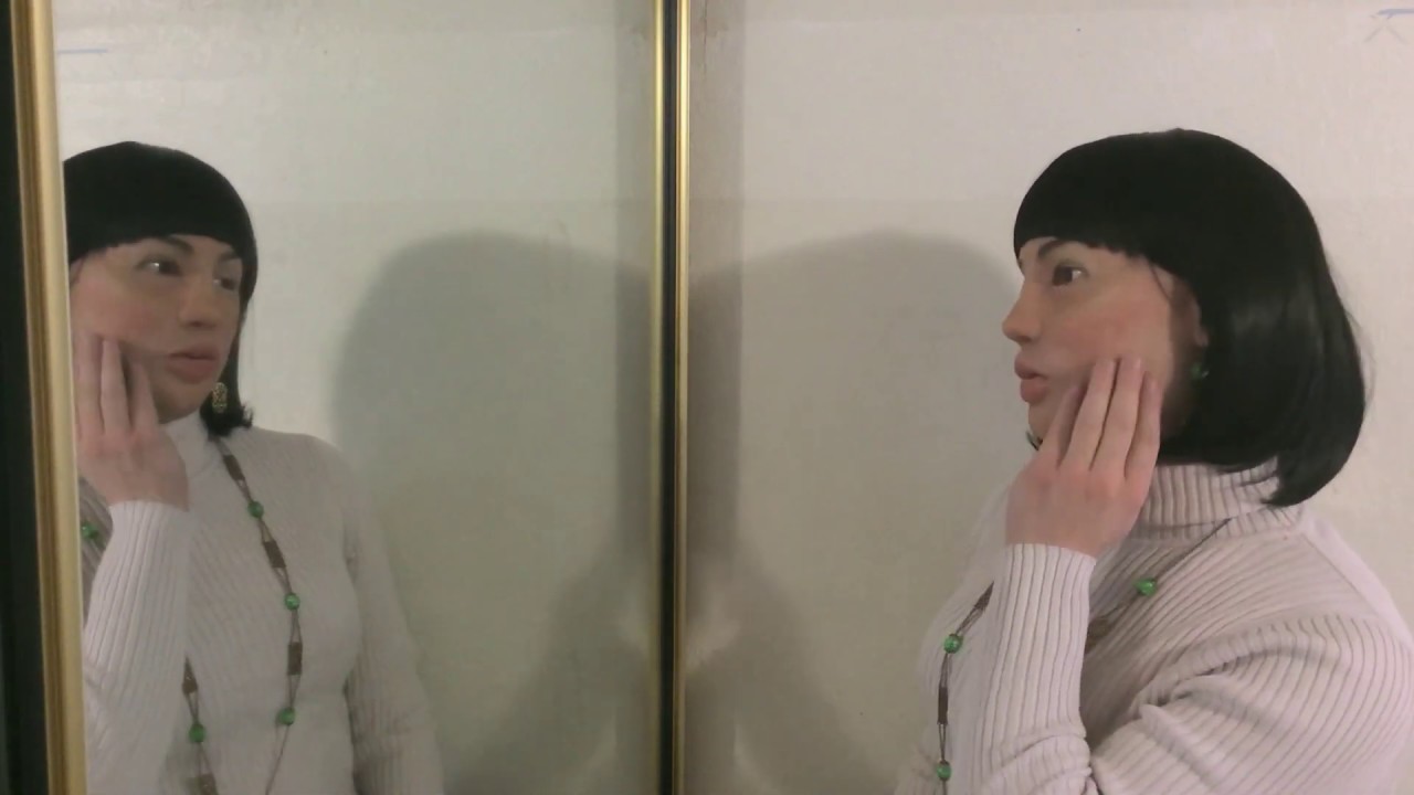 CreaFx Taylor Silicone Mask in Mirror - YouTube