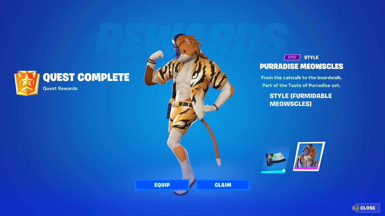 How to Unlock Furmidable Meowscles in Fortnite (Full Guide) - YouTube