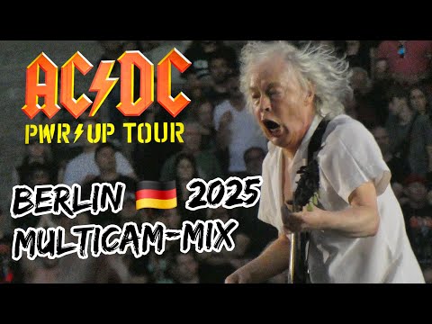AC/DC - IF YOU WANT BLOOD + BACK IN BLACK live in Berlin (30.06.2025) | Multicam-Mix ⚡