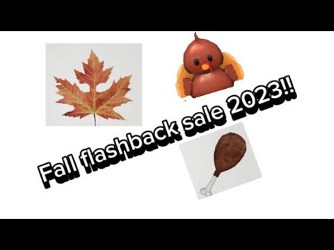 Fall flashback sale is back in gorilla tag!! - YouTube
