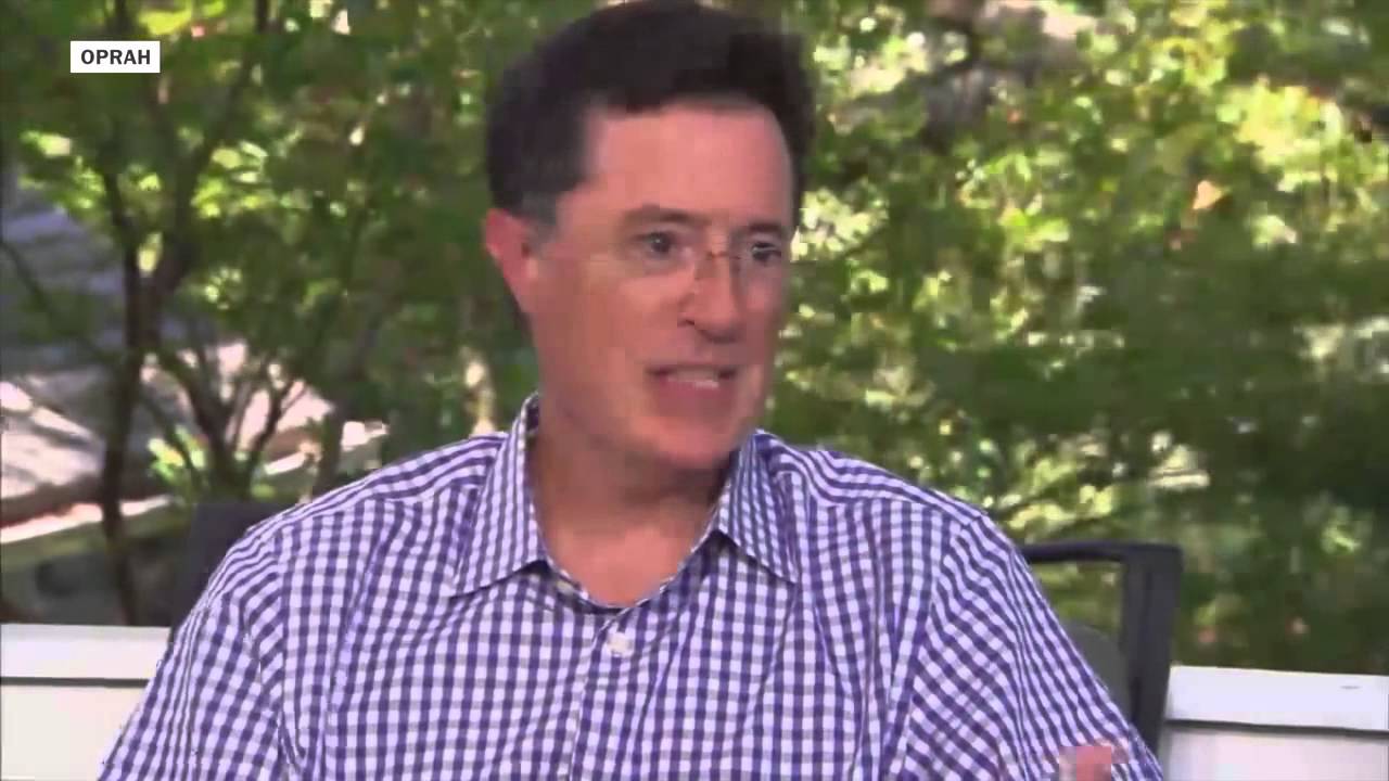 The real Stephen Colbert - YouTube