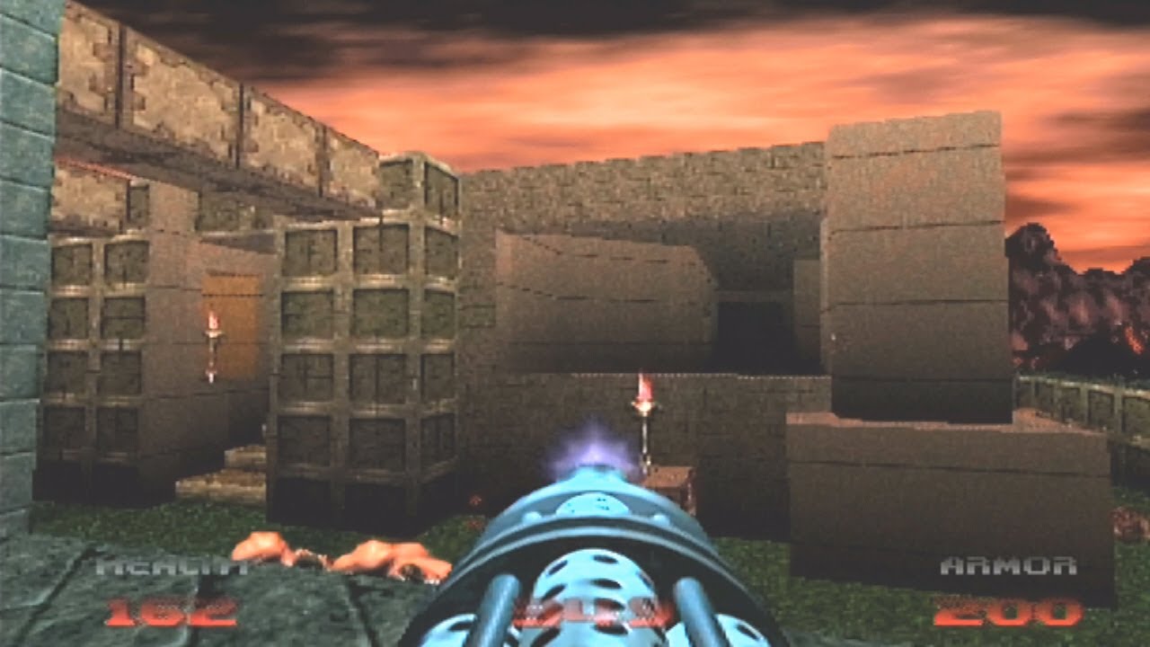 Let's Play DOOM 64 [N64] Part 11- The Bleeding - YouTube