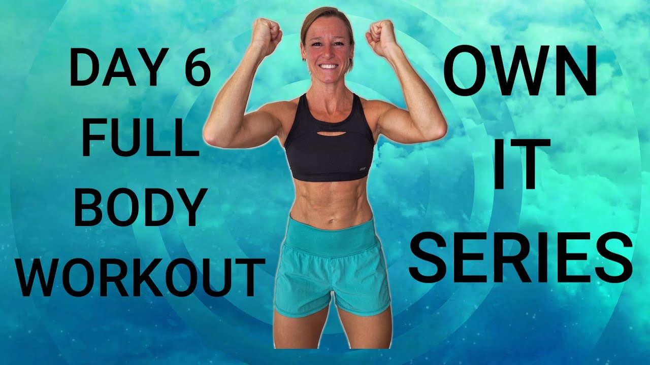 OWN IT SERIES 30 MIN FULL BODY UNILATERAL DUMBBELL WORKOUT | DAY6 ...