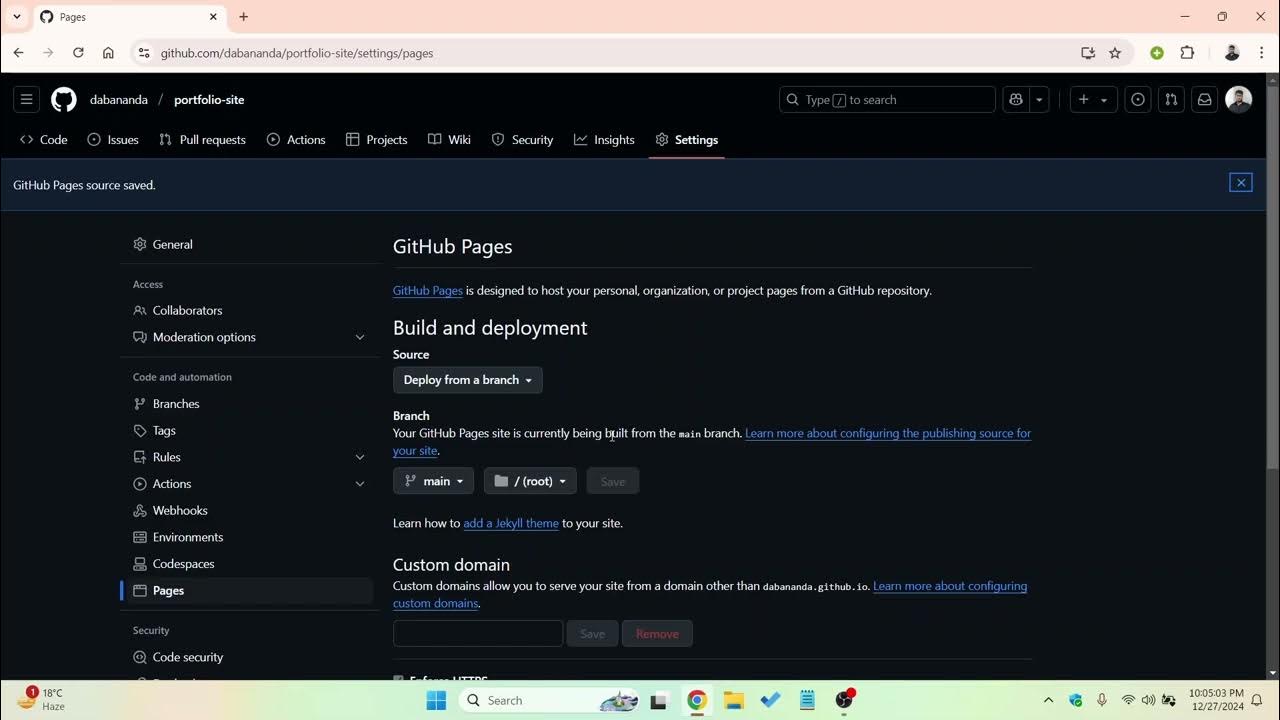 How To Host Your Website On GitHub For FREE in just 1 Minute | GitHub Live Website Tutorial ...