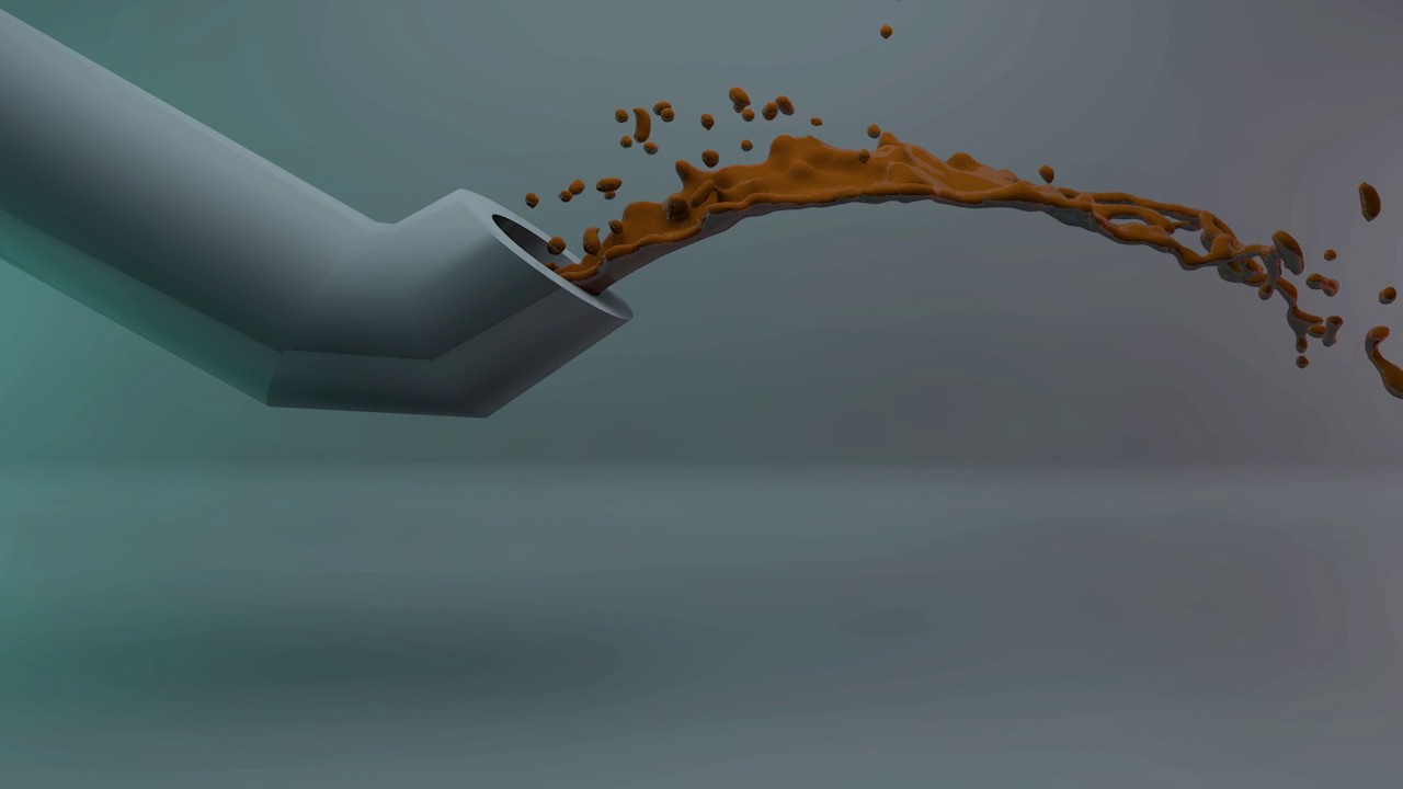 Liquid pipe (Test) - YouTube