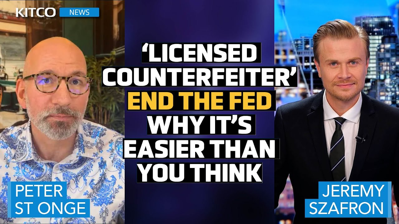 Licensed Counterfeiter? Fed’s Role in America’s Economic Crisis | Peter St Onge - YouTube