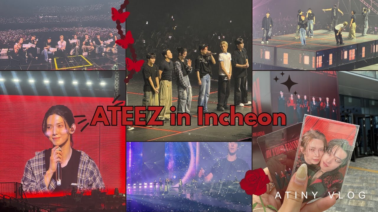 [atiny vlog] ATEEZ In Your Fantasy in Incheon - Concert vlog - YouTube