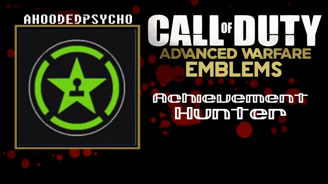 Achievement Hunter Logo - COD Advanced Warfare Emblem Tutorial (CODAW ...