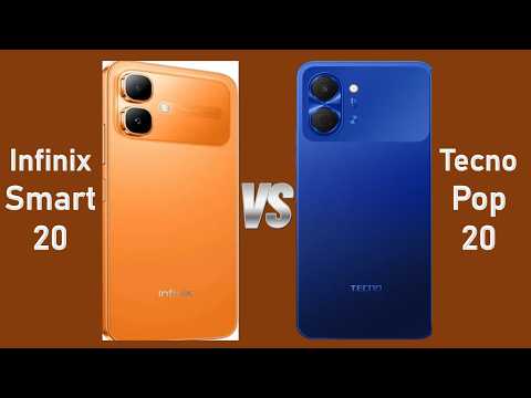 Infinix Smart 20 vs Tecno Pop 20