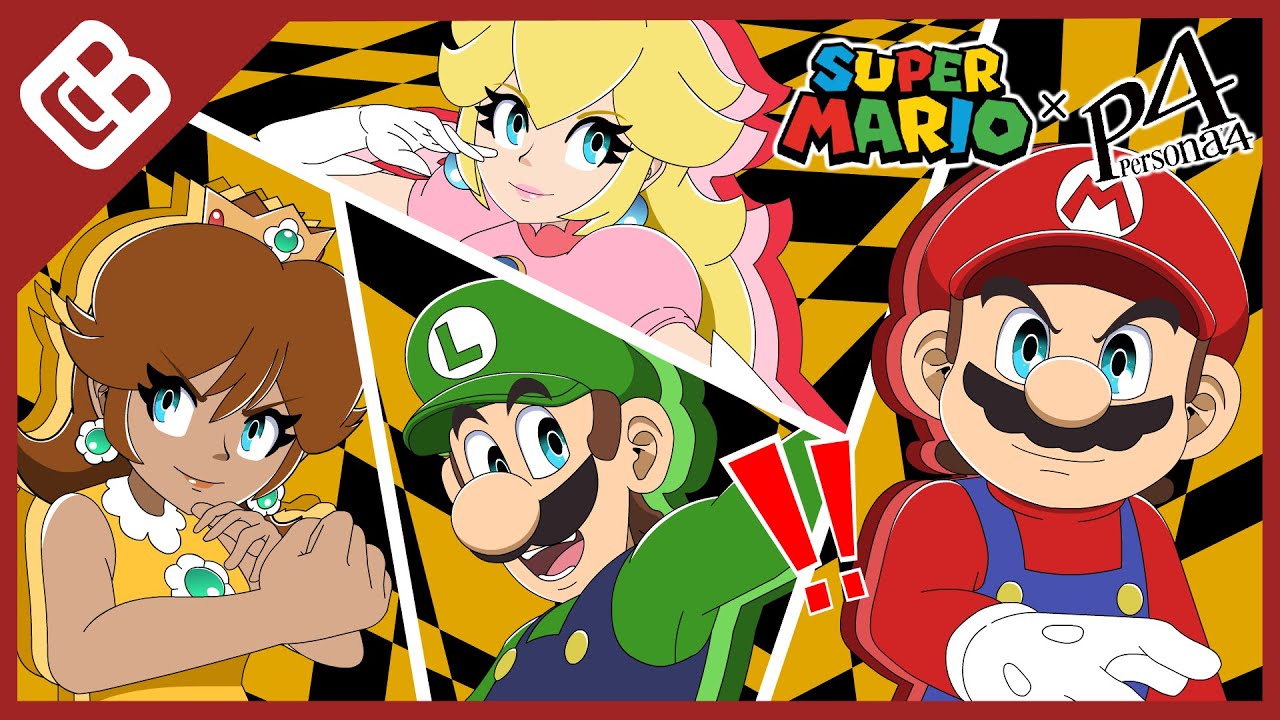 If Super Mario had Voice Acting (Feat. Persona 4) | Super Mario ...