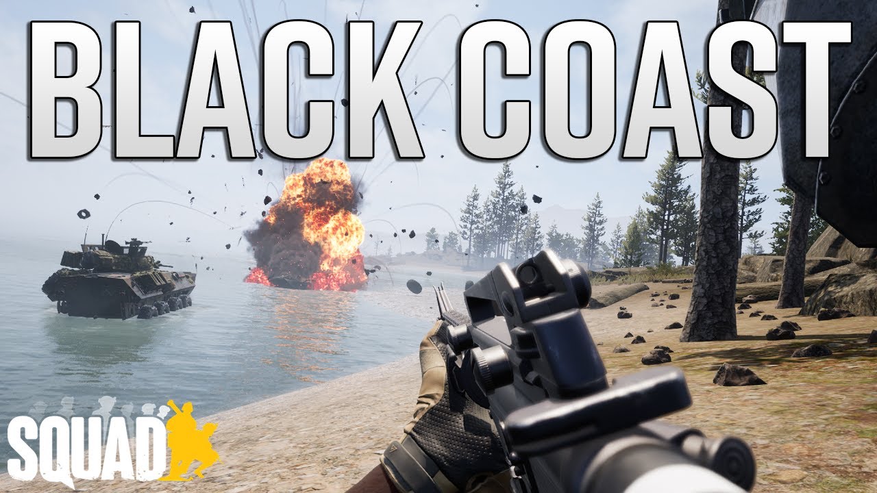NEW SQUAD MAP! First Look at BLACK COAST, the New Amphibious Assault ...