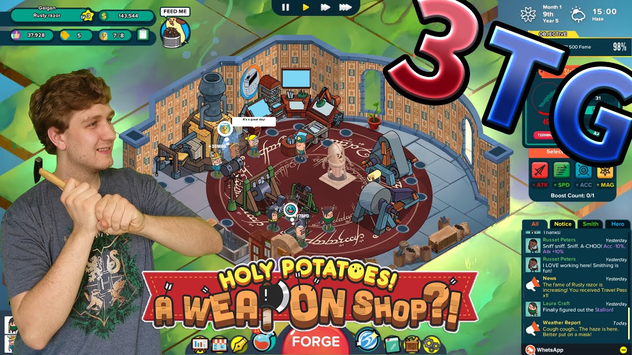 3TG GALGAN - Holy Potatoes! A Weapon Shop?! - YouTube